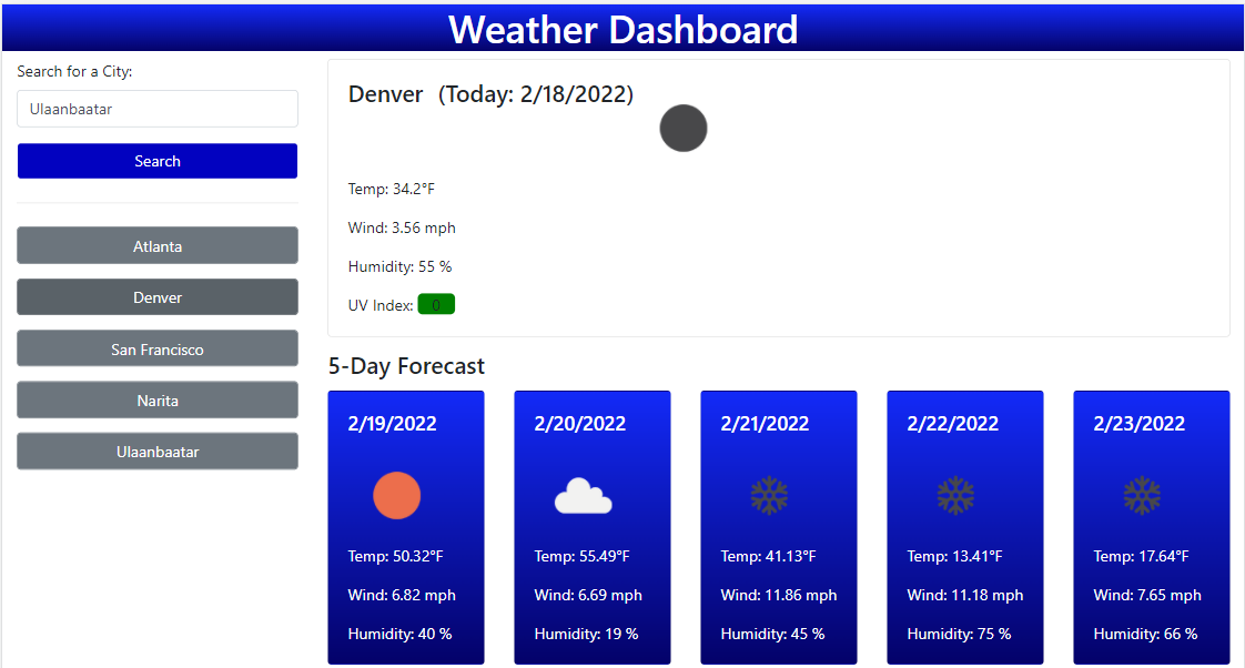 My Portfolio Homepage
